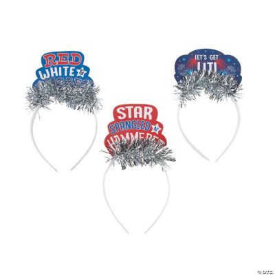 Patriotic Party Headbands - 8 Pc. | Oriental Trading