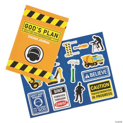 Construction VBS Sticker Books - 12 Pc. - Discontinued