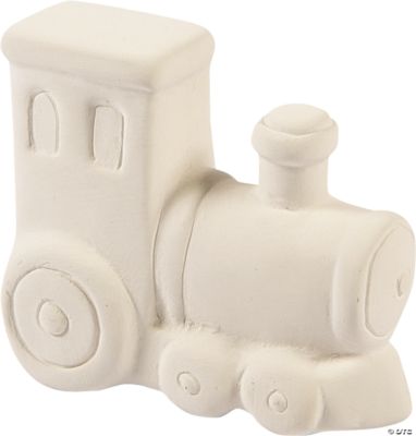 DIY Ceramic Trains - 12 Pc. | Oriental Trading