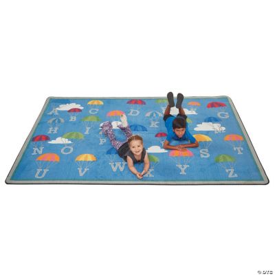 P is for Parachute Activity Rug - 6ft x 9ft Rectangle | Oriental Trading