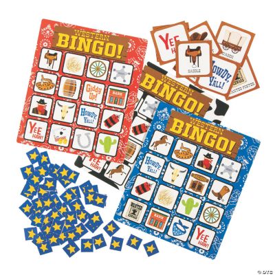 Western Bingo Game | Oriental Trading