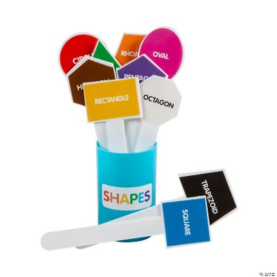 Shape Learning Wands - 11 Pc.
