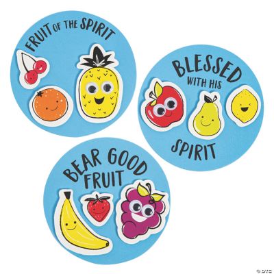 Fruit of the Spirit Magnet Craft Kit - Makes 12 - Discontinued