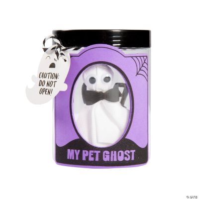 Halloween Pet Ghost in Jar Craft Kit - Makes 6