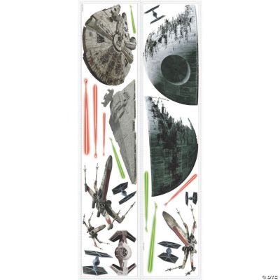 Star Wars Classic Spaceships Peel & Stick Decals | Oriental Trading