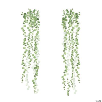 String Of Pearls Vine Peel & Stick Wall Decals | Oriental Trading
