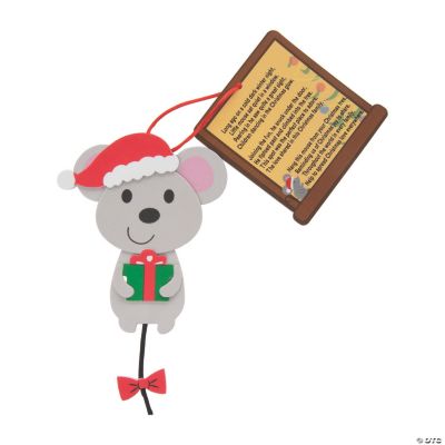 Legend of the Christmas Mouse Ornament Craft Kit - Makes 12 - Discontinued