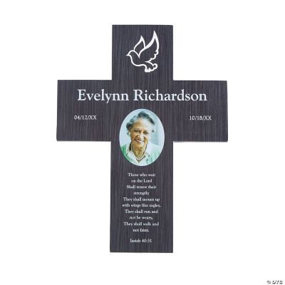 Personalized Memorial Wall Cross | Oriental Trading