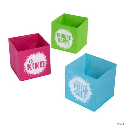 Positive Sayings Storage Basket Set - 3 Pc. | Oriental Trading