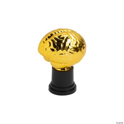3" x 3 3/4" Goldtone Brain Plastic Award Trophies - 12 Pc. | Oriental ...
