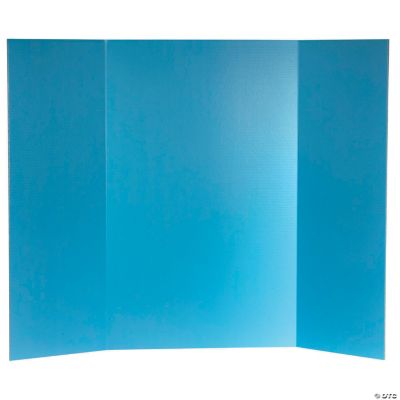Flipside Corrugated Project Board, Sky Blue, 24Pk | Oriental Trading