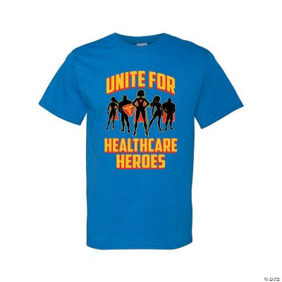 Healthcare Heroes Unite Adult’s T-Shirt | Oriental Trading