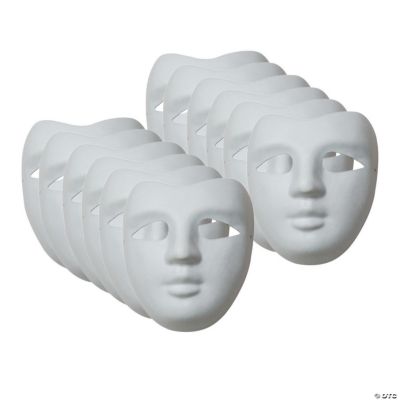 Creativity Street® Paperboard Mask, V-Shaped Mask, 8-1/2" x 7", Pack of ...