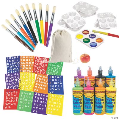 DIY Paint Your Own Backpack Kit - 54 Pc.