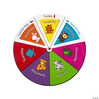 Days of the Week Wheels | Oriental Trading