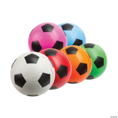 Poof Foam Soccer Ball, 7.5", Pack of 2