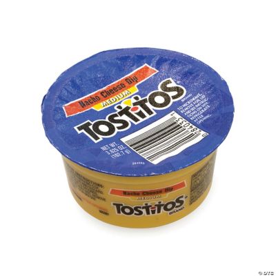 Tostitos Nacho Cheese Dip To-Go Cups, 3.6 oz, 30 Count | Oriental Trading