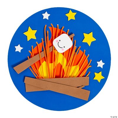 9" S'More Campfire Lacing Craft Kit - Makes 12 | Oriental Trading