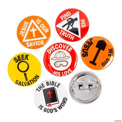 Bulk 48 Pc. Mini Dig VBS Buttons - Discontinued