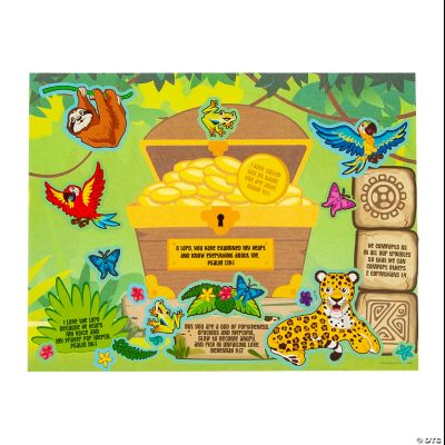 Treasure Hunt VBS Sticker Scenes with 5 Verses | Oriental Trading