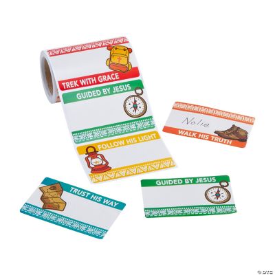 Vbs Stickers Great North VBS Name Tag Sticker Roll True North Vbs Gifts