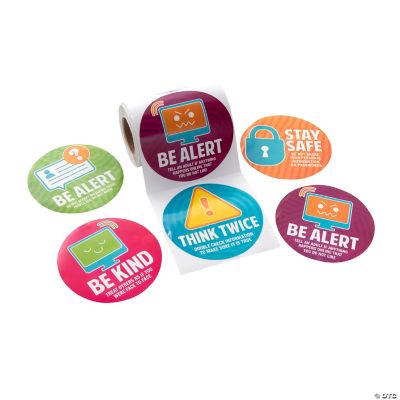 Bulk 100 Pc. Jumbo Digital Awareness Stickers - Discontinued