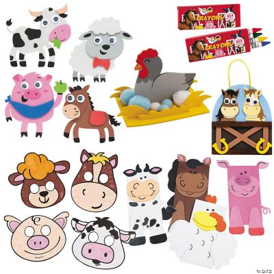 Bulk 84 Pc. Farm Adventure Boredom Buster Kit - Makes 60
