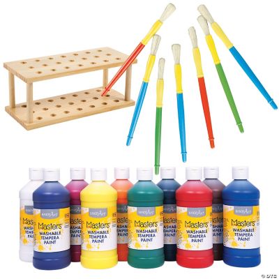Bulk 35 Pc. Tempera Paint Kit