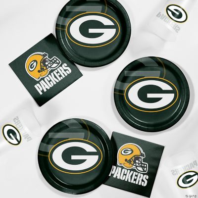 32 Pc. NFL Green Bay Packers Tailgating Kit For 8 Guests | Oriental Trading