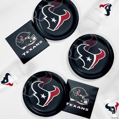 32 Pc. NFL Houston Texans Tailgating Kit For 8 Guests | Oriental Trading