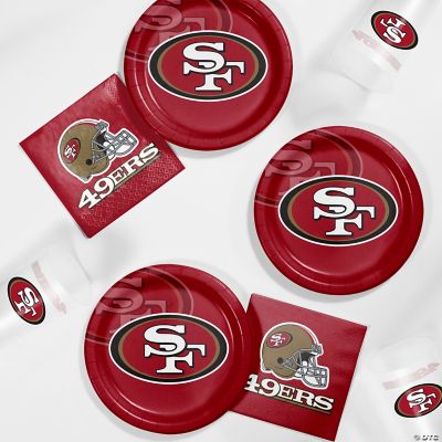 32 Pc. NFL San Francisco 49Ers Tailgating Kit - 8 Guests
