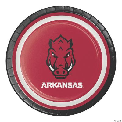 NCAA University of Arkansas Paper Dessert Plates - 24 Ct. | Oriental ...
