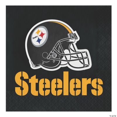 NFL Pittsburgh Steelers Napkins 48 Count | Oriental Trading