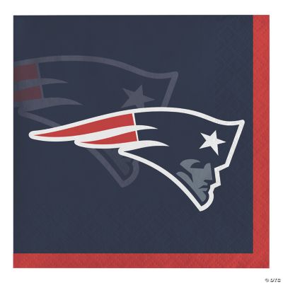 NFL New England Patriots Beverage Napkins 48 Count | Oriental Trading
