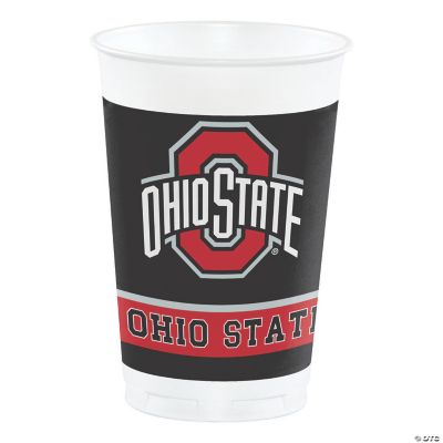 Ncaa Ohio State University Plastic Cups - 24 Ct. | Oriental Trading
