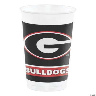 Ncaa University Of Georgia 20 Oz. Plastic Cups - 24 Ct. | Oriental Trading