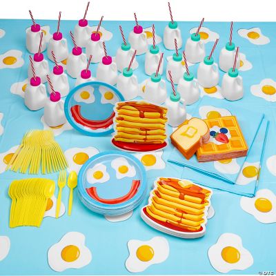 187 Pc. Brunch Party Tableware Kit for 24 Guests