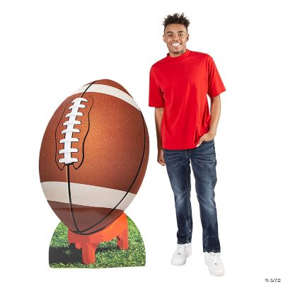 56" Football Cardboard Cutout Stand-Up - Discontinued