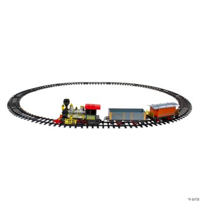 Northlight - 17-Piece Lighted and Animated Gold and Red Classic Model ...