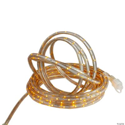 Northlight 30' Amber LED Outdoor Christmas Linear Tape Lighting ...