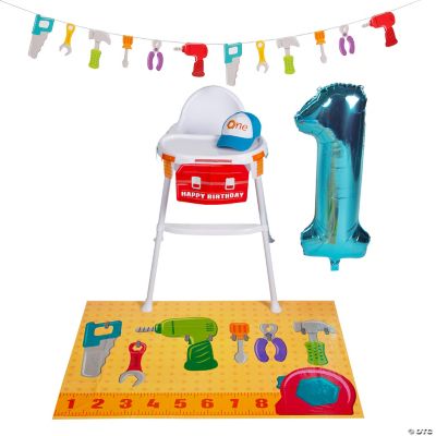 Little Handyman 1st Birthday Decorating Kit - 4 Pc. | Oriental Trading