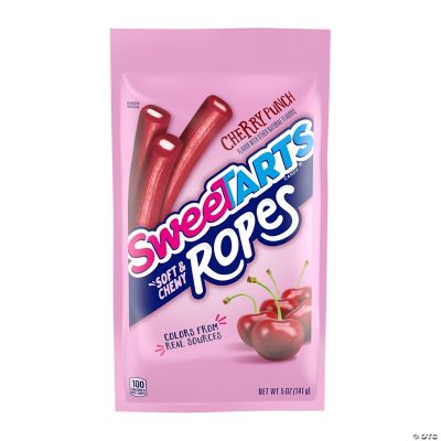 Sweetarts Cherry Ropes 5oz, 6 Count