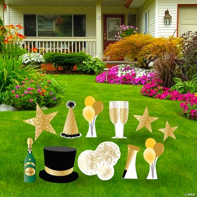 Golden Celebration Icon Yard Sign Kit | Oriental Trading
