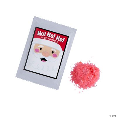 Christmas Popping Candy with Stickers Kit for 36