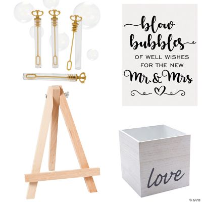 147 Pc. Bubble Send-Off Kit for 144 Guests | Oriental Trading
