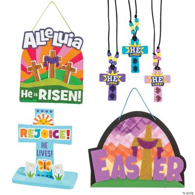 Creative He Lives! Easter Craft Assortment - 48 Pc. for Kids