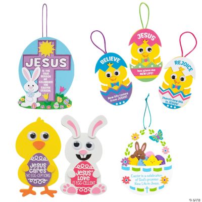 Bulk 48 Pc. Religious Easter Craft Assortment Kit