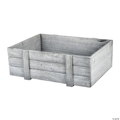 Vickerman 17" Wooden Panel Box | Oriental Trading