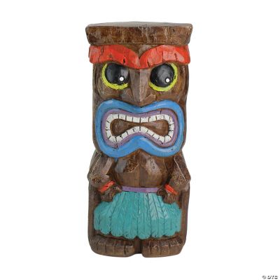 Northlight 14.5" Hawaiian Luau Tiki Man Outdoor Patio Garden Statue