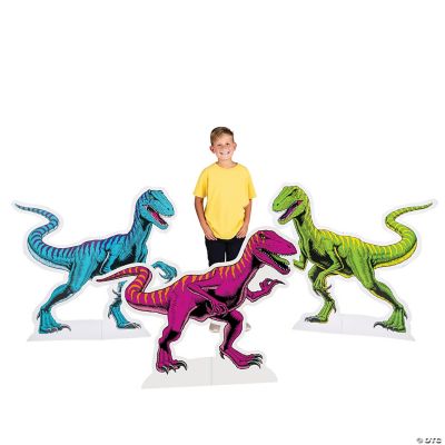 37 3/4" - 42" Raptor Cardboard Cutout Stand-Ups - 3 Pc. | Oriental Trading